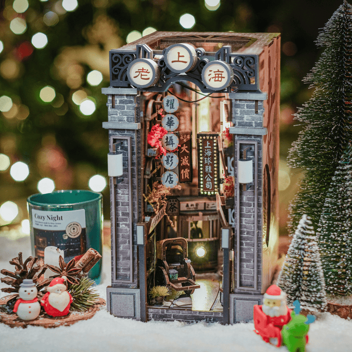 Old Shanghai DIY Book Nook Kit | Anavrin