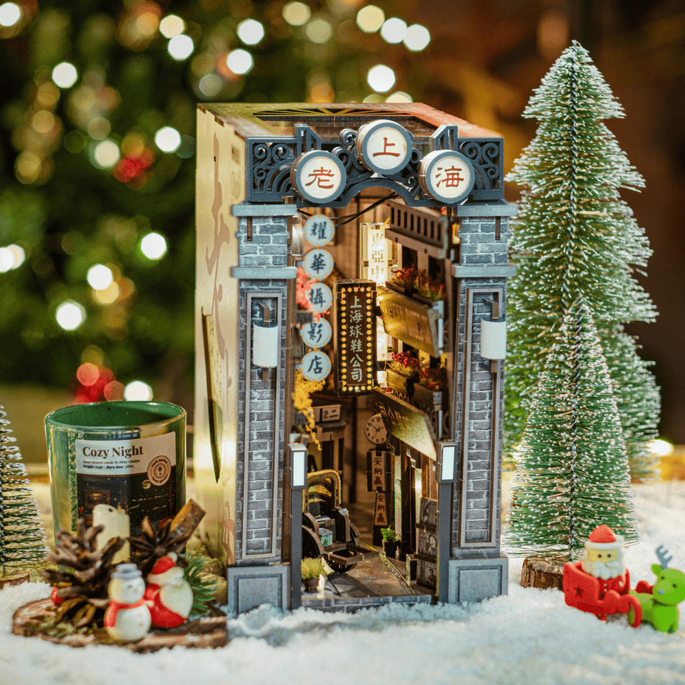 Old Shanghai DIY Book Nook Kit | Anavrin