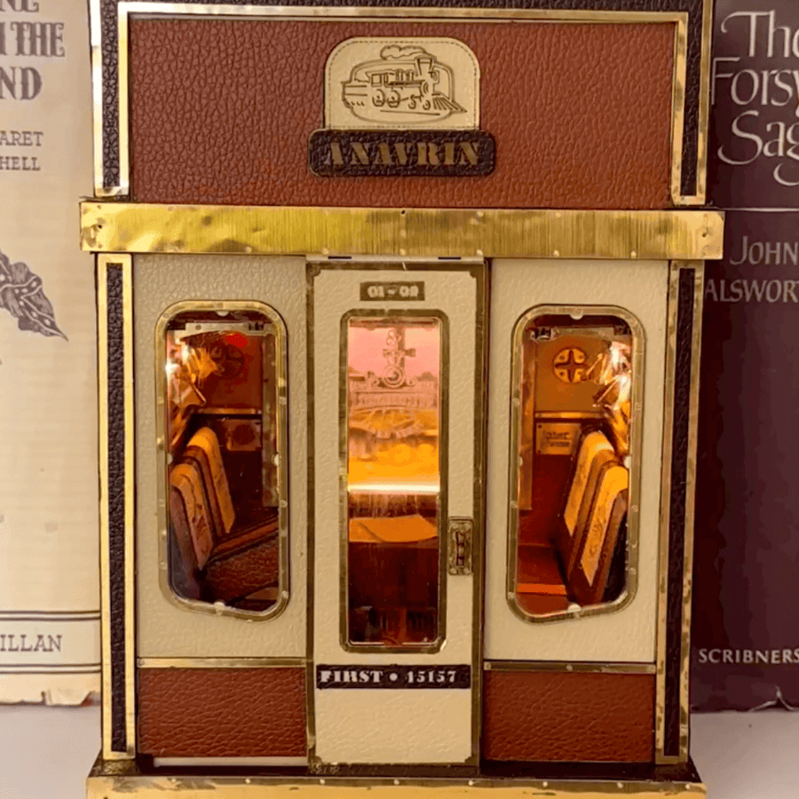 1940s Train Cabin Book Nook | Anavrin (Motion Scene) – ByAnavrin