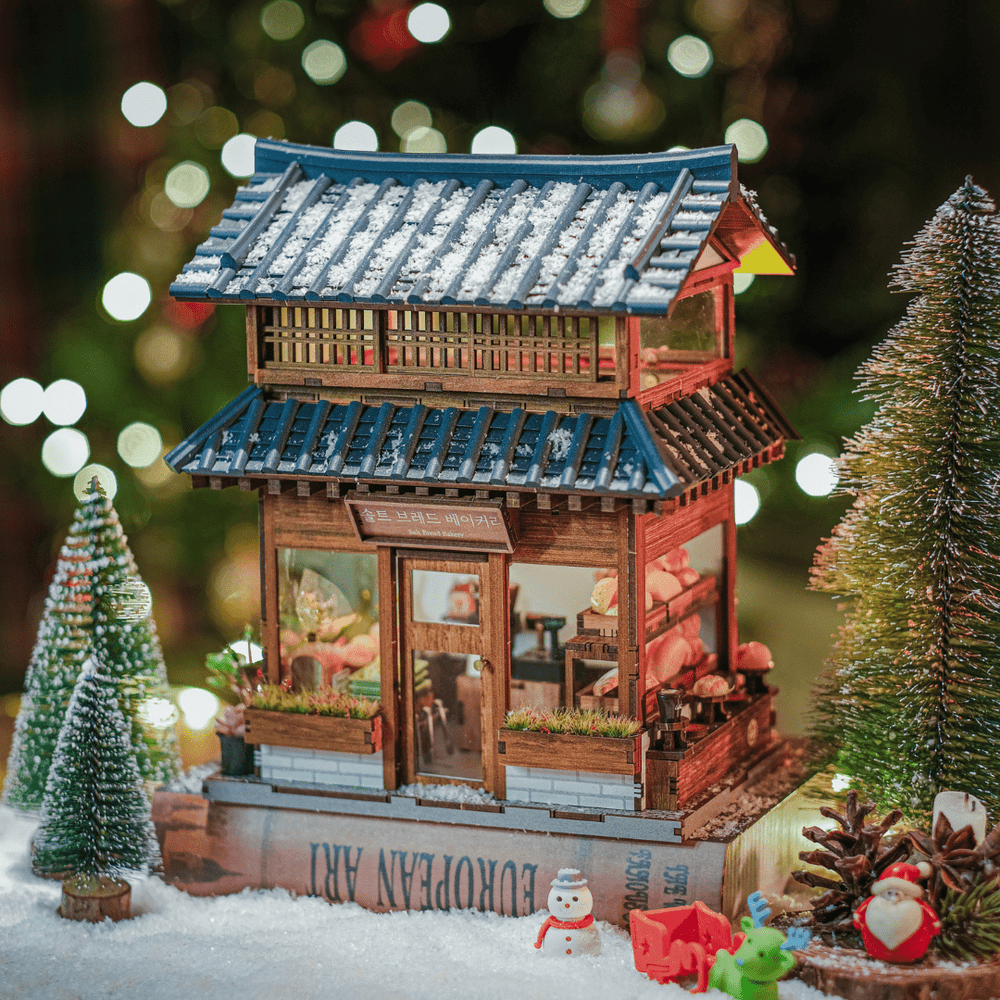 Ikseon-dong Hanok Bakery DIY Miniature House Kit | Anavrin