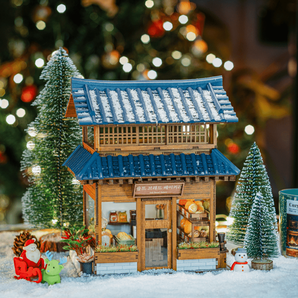 Ikseon-dong Hanok Bakery DIY Miniature House Kit | Anavrin