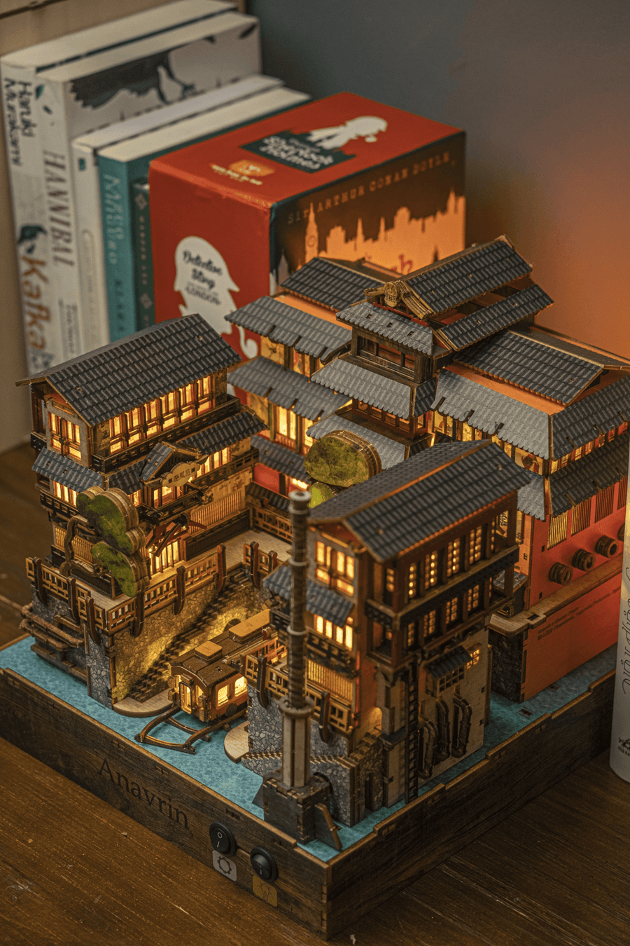 Anavrin | DIY Book Nook | Miniature Dollhouse | 3D Wooden Puzzles ...