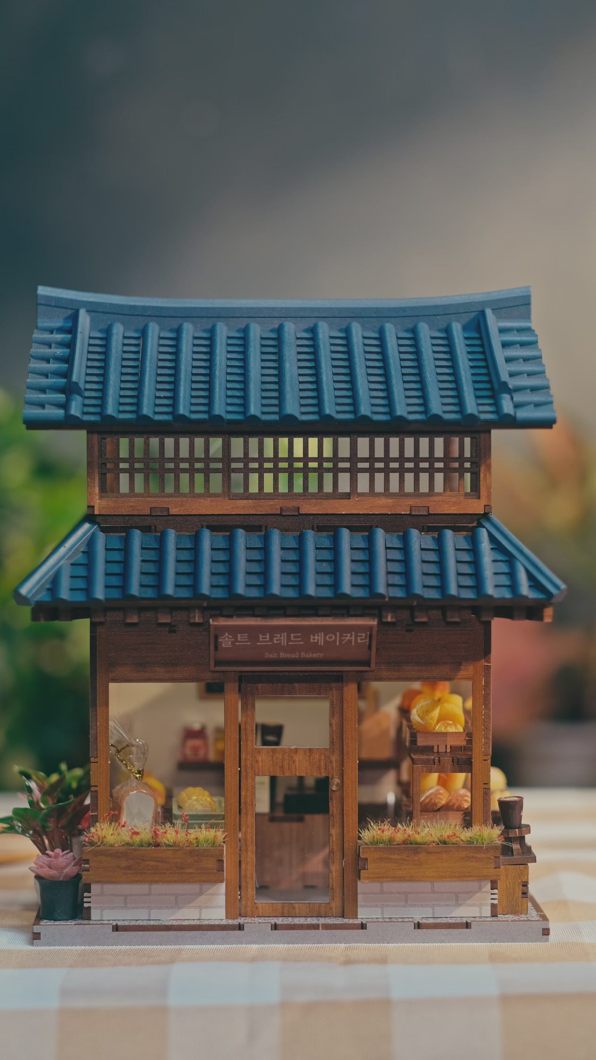 Ikseon-dong Hanok Bakery DIY Miniature House Kit | Anavrin
