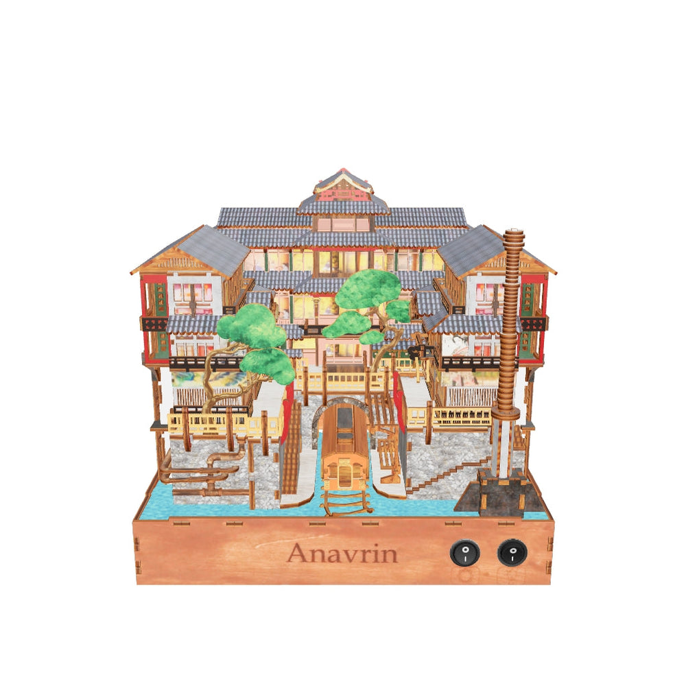 Ginzan Onsen Book Nook | Anavrin (Motion Scene) – ByAnavrin